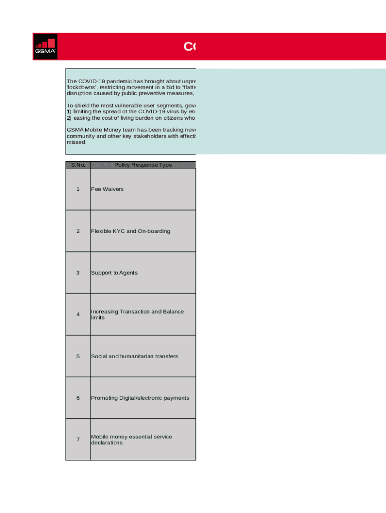 Fillable Online Mobile money essential service Fax Email Print - pdfFiller