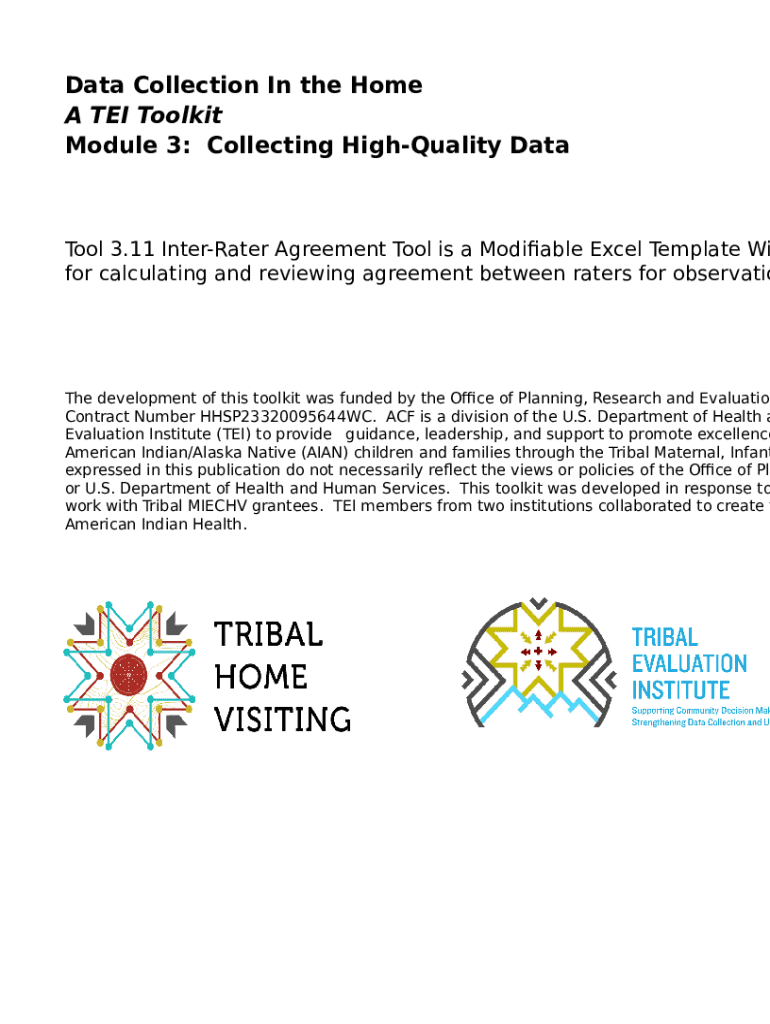 Fillable Online Activity - Inter-Rater Agreement Tool (Modifiable Excel ...