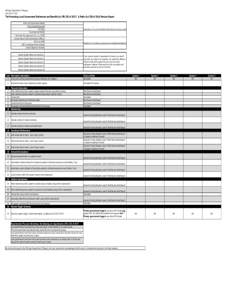 Fillable Online Michigan Department of Treasury Fax Email Print - pdfFiller