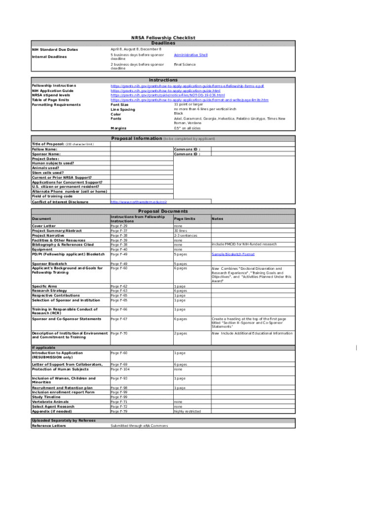 Fillable Online NIH Application Guide Fax Email Print - pdfFiller