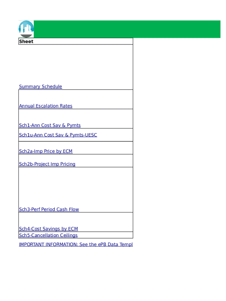 Fillable Online IMPORTANT INFORMATION: See the ePB Data Template User ...