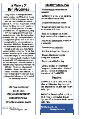 Fillable Online your own off road vehicle (ORV) Fax Email Print - pdfFiller