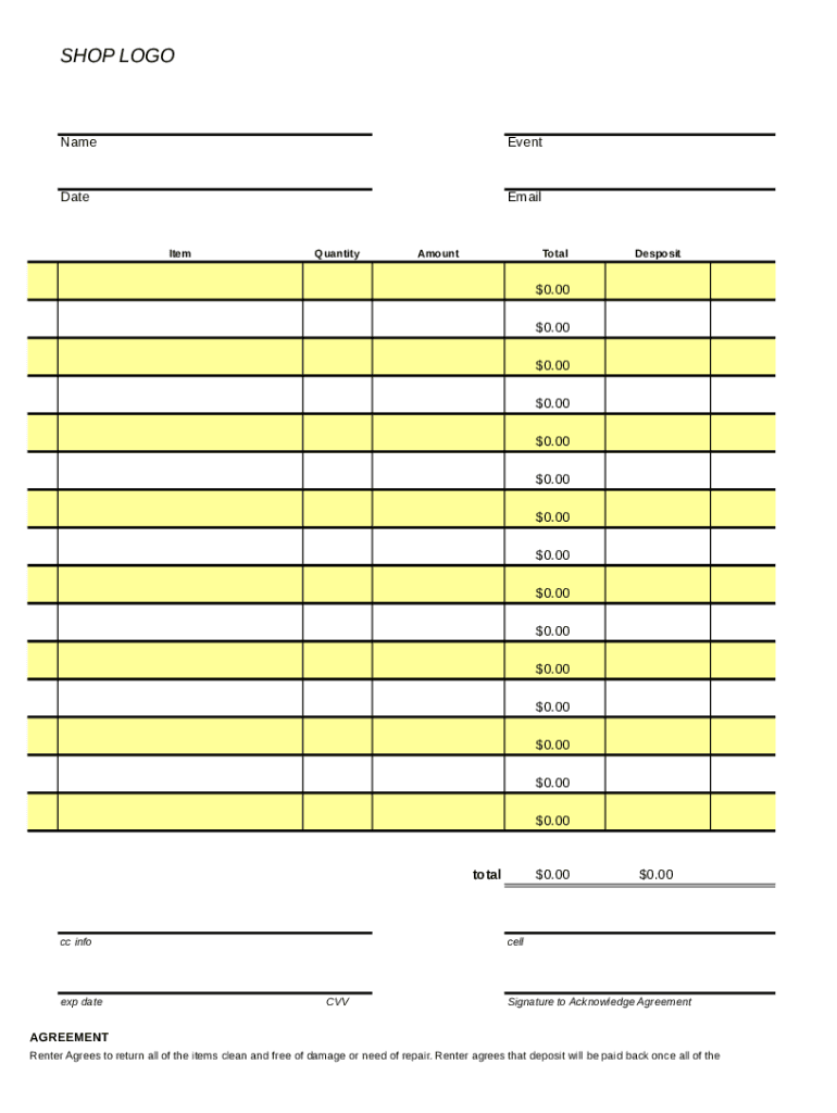 Fillable Online Signature to Acknowledge Agreement Fax Email Print ...