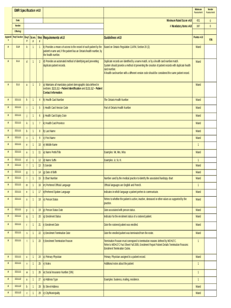 Fillable Online Refer to MOHLTC Fact Sheet Fall 2005, Enrolment Report ...