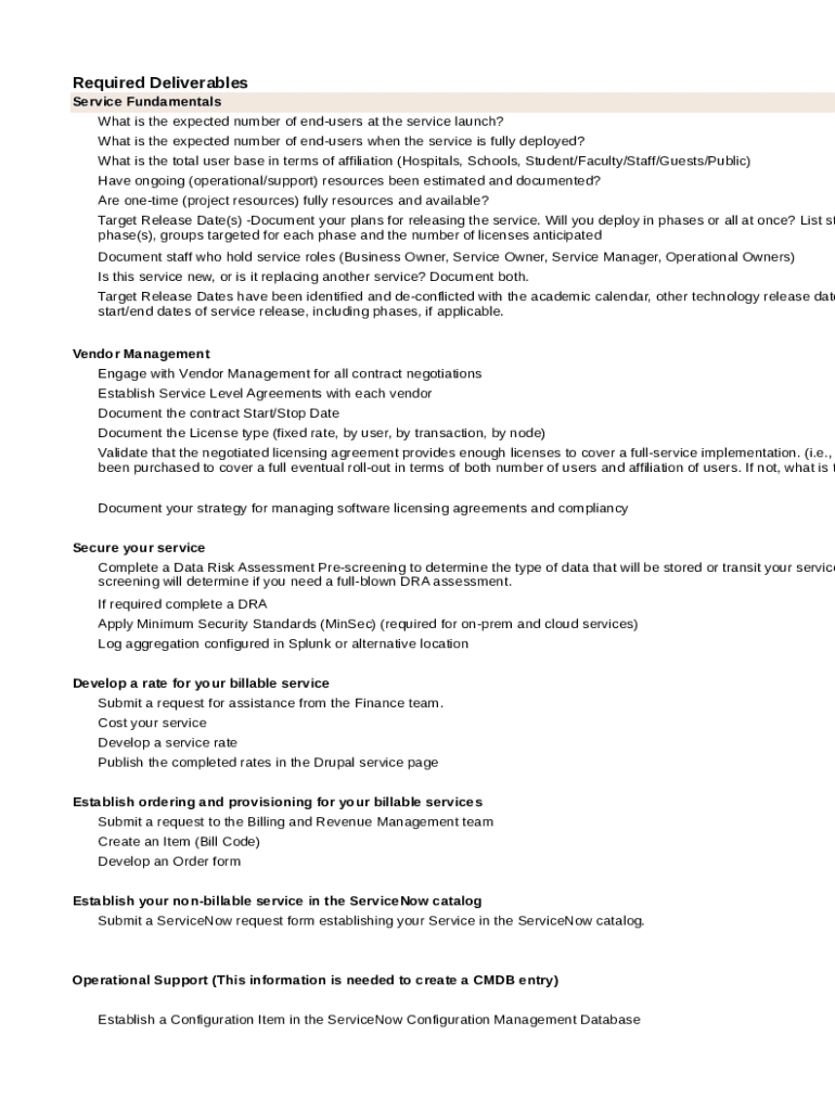 Fillable Online uit stanford Service Fundamentals Fax Email Print ...