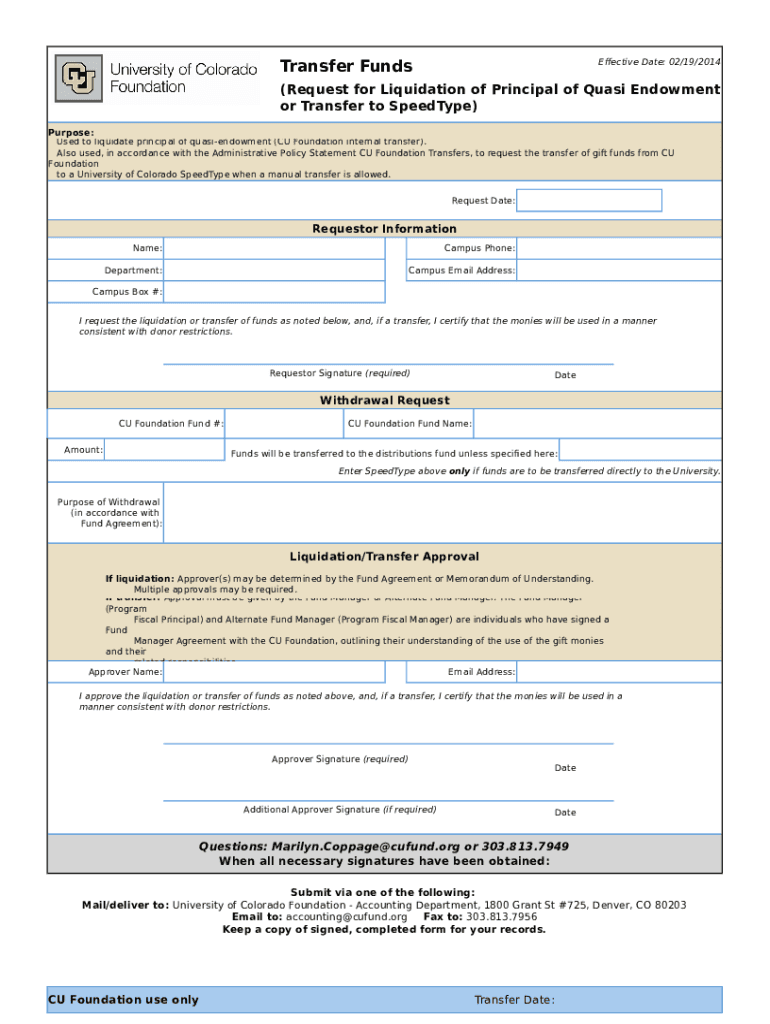 Fillable Online (Request for Liquidation of Principal of Quasi ...