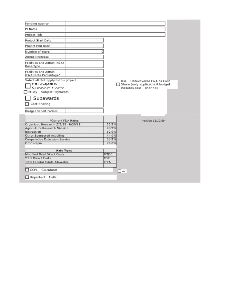 Fillable Online snr unl UNL Budget Template Tips and Tricks Fax Email ...