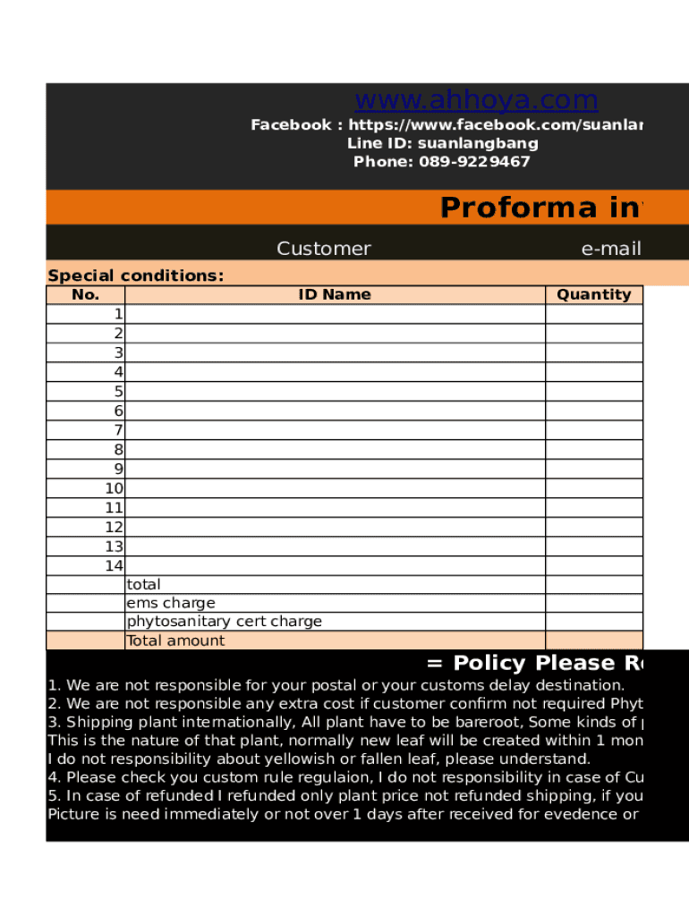 Fillable Online required Phytosanitary certificate Fax Email Print - pdfFiller