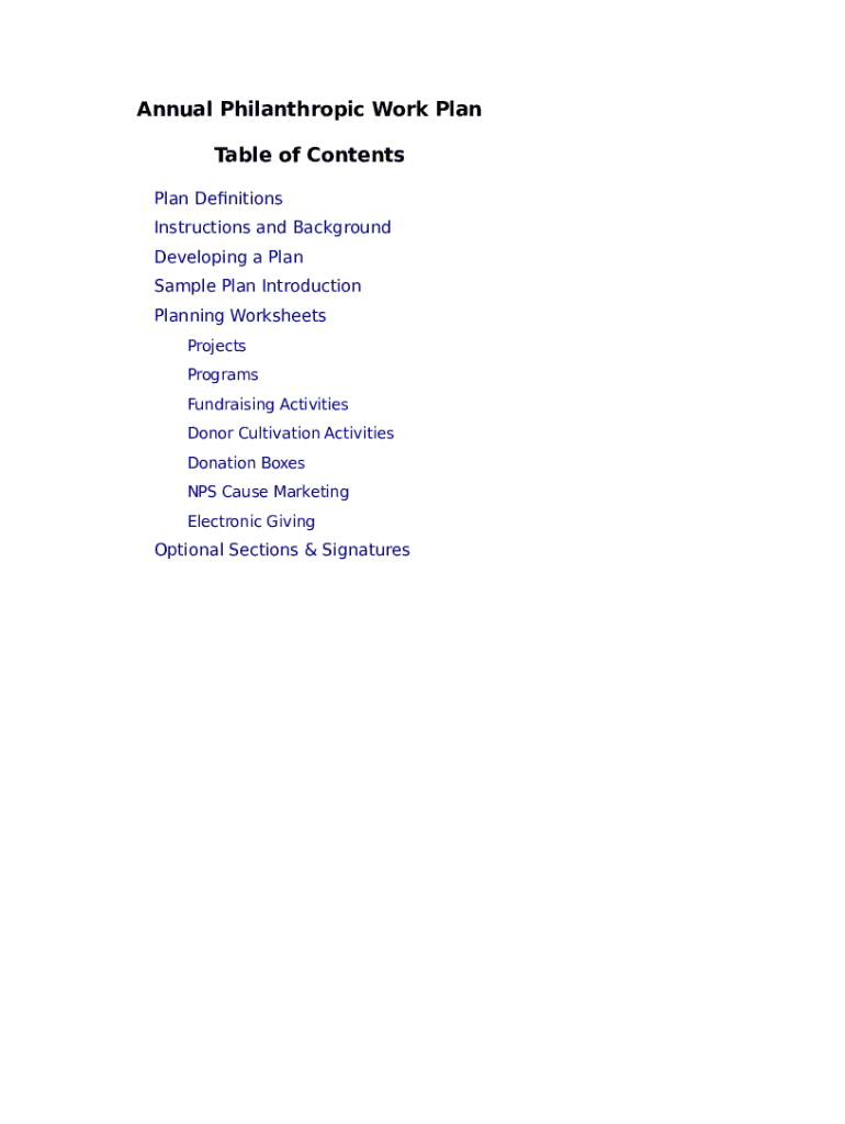 Fillable Online Sample Plan Introduction Fax Email Print - pdfFiller