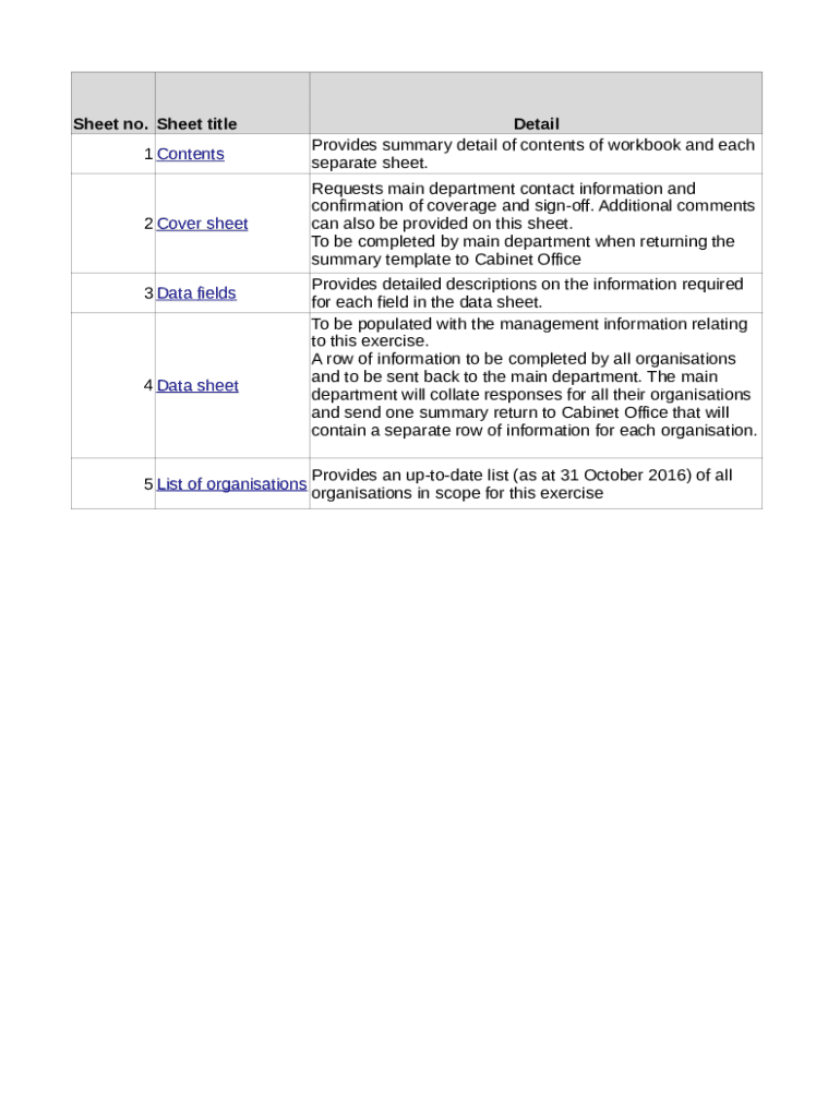 Fillable Online Sheet no Fax Email Print - pdfFiller