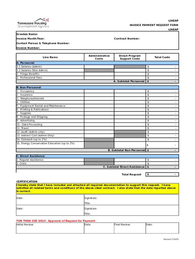 Fillable Online INVOICE PAYMENT REQUEST FORM Fax Email Print - pdfFiller