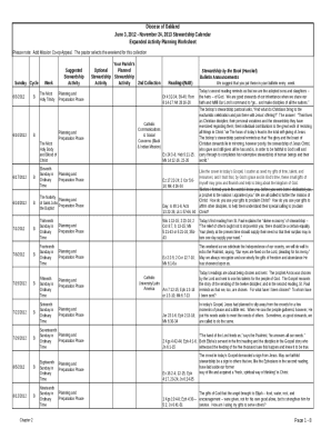 Fillable Online Expanded Activity Planning Worksheet Fax Email Print ...