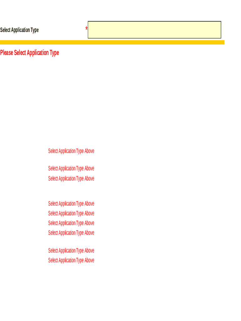 Fillable Online Select Application Type Fax Email Print - pdfFiller