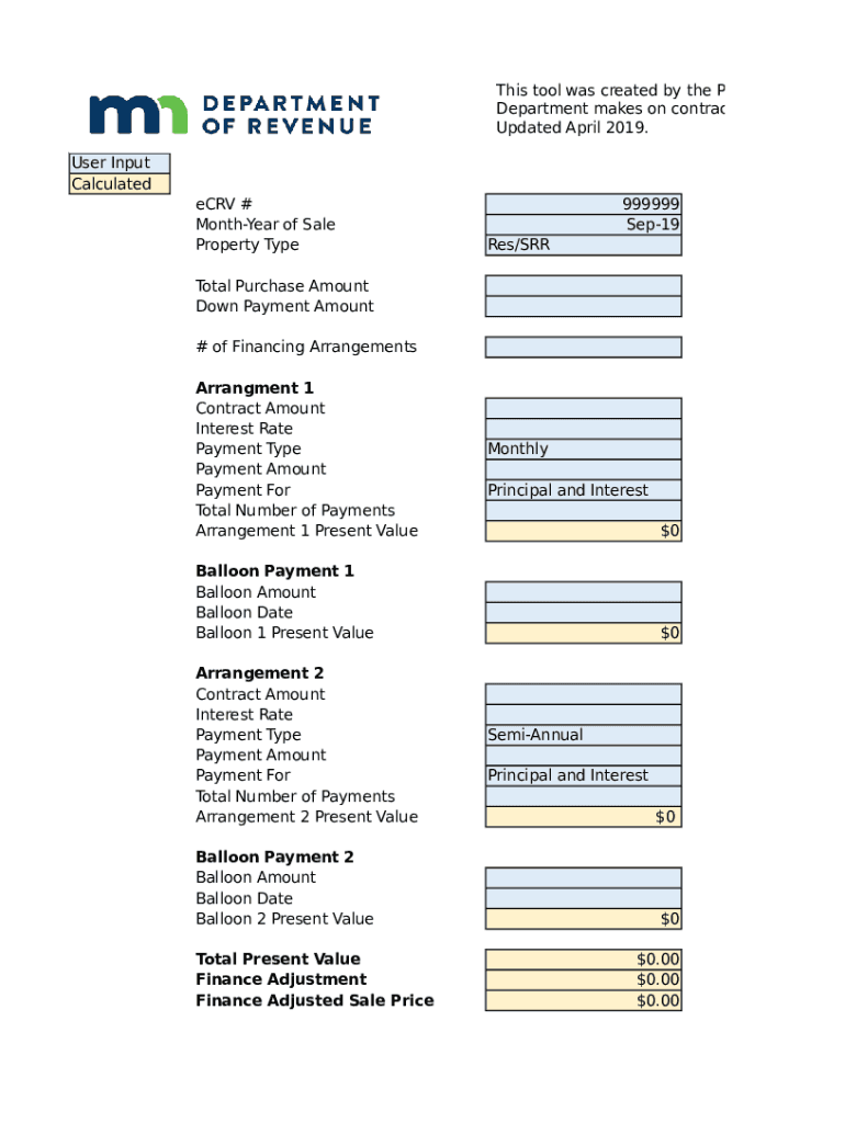 Fillable Online 2017 Financing Adjustment Worksheet Fax Email Print ...