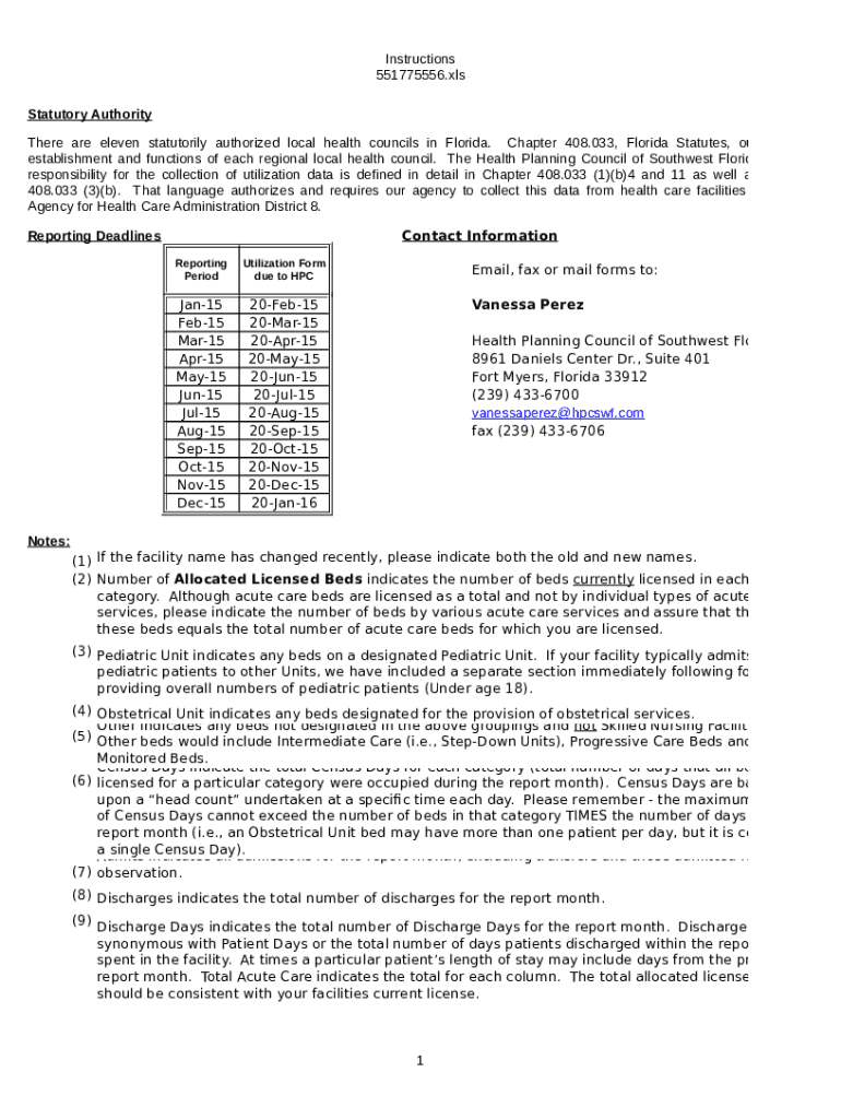 Fillable Online Utilization Form Fax Email Print - pdfFiller