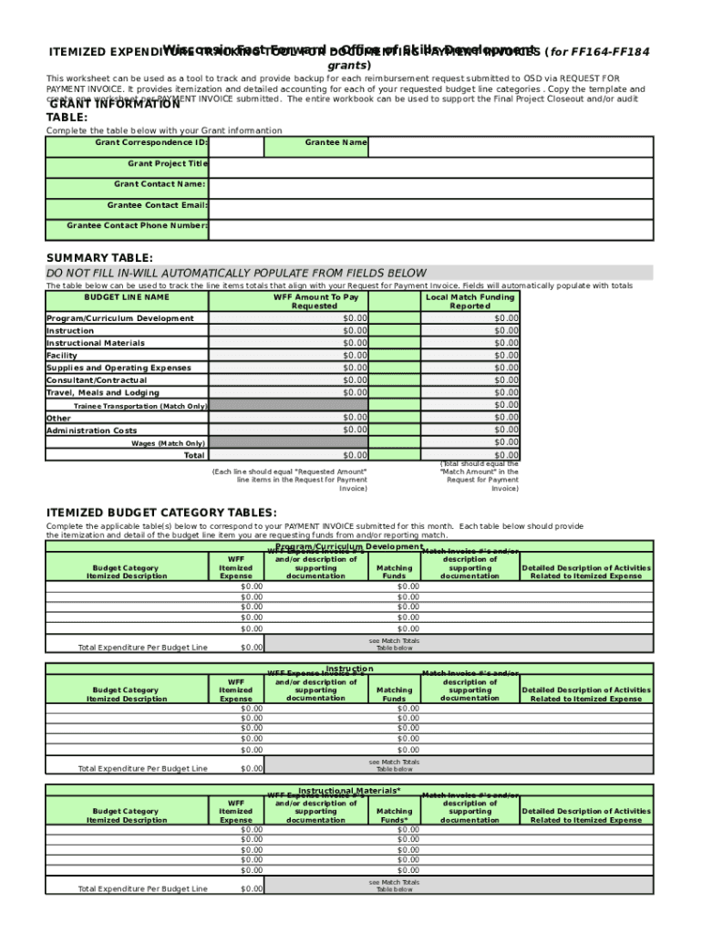 Fillable Online This worksheet can be used as a tool to track and ...