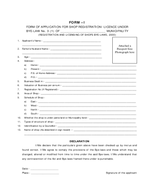 Fillable Online Shop Registration Certificate: Process to ApplyGet ...