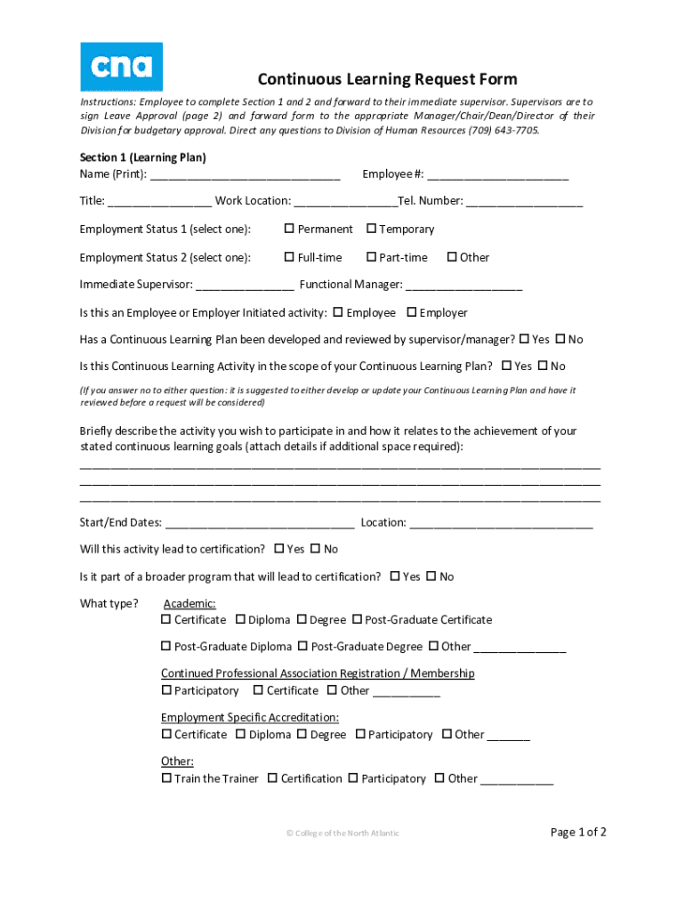 Fillable Online CL Request Form.docx Fax Email Print - pdfFiller
