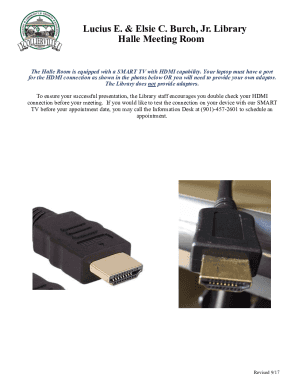 Fillable Online Lucius E. and Elsie C. Burch, Jr. Library in ...