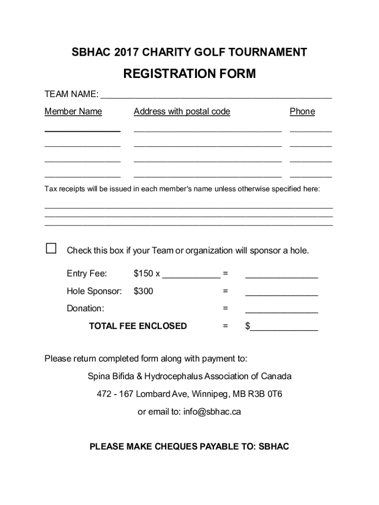 Fillable Online Disc Golf Registration Form - AL!VE Fax Email Print ...