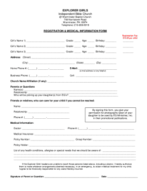 Fillable Online Reg Med Form.DOC Fax Email Print - pdfFiller