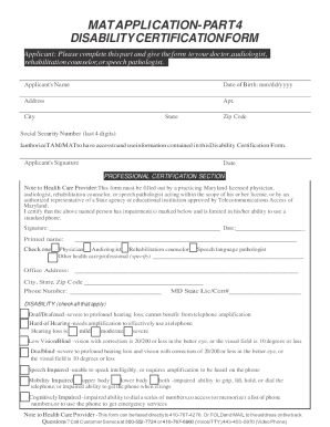 Fillable Online doit maryland MAT Application. MAT Application Fax ...