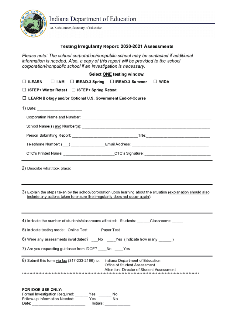 Fillable Online New York State Religious and Independent Schools ...