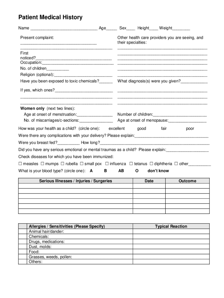 Fillable Online Development a national minimum data set (MDS) of the ...