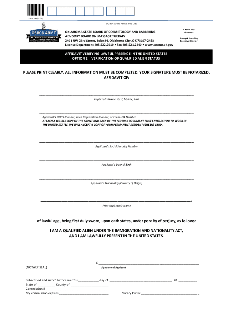 Fillable Online FORM 399 VERIFICATION OF QUALIFIED ALIEN STATUS Fax ...