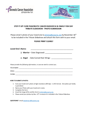 Fillable Online Photo Submission Form.docx Fax Email Print - pdfFiller