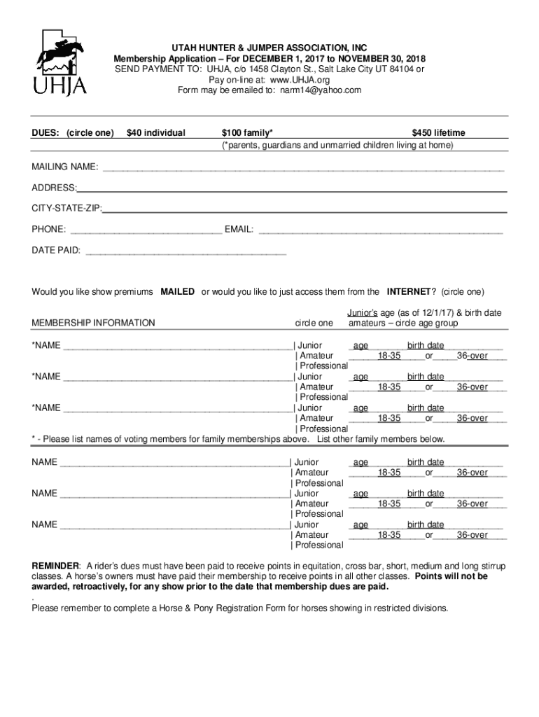 Fillable Online AMHA - American Miniature Horse AssociationAlvarado ...