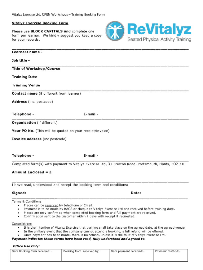 Fillable Online Vitalize 360A person directed approach to wellness Fax ...