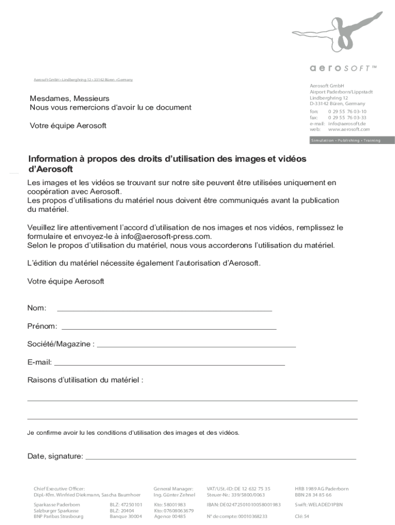 Remplissable En Ligne Information Propos Des Droits Dutilisation Des