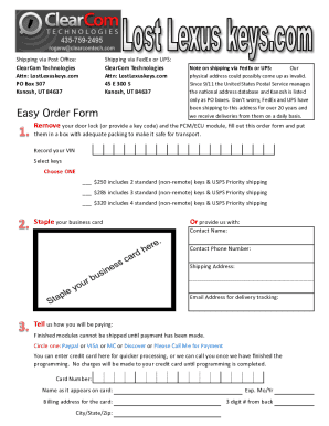 Fillable Online Cologuard Order Form - Fill Out and Sign Printable PDF ...
