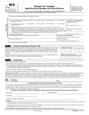 Fillable Online Taxpayer Identification Numbers (TIN)Internal Revenue ...