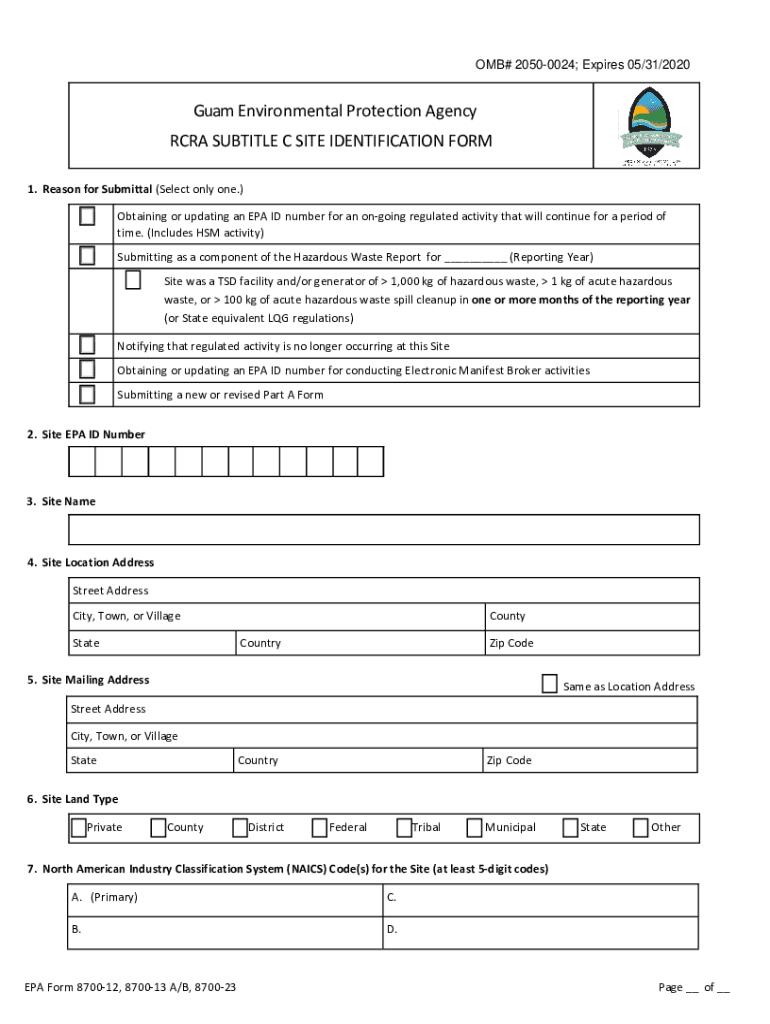 Fillable Online epa guam OMB Memos, Circulars, Executive Orders and ...