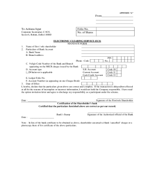 Fillable Online Assignment of Shares Sample Clauses Fax Email Print ...