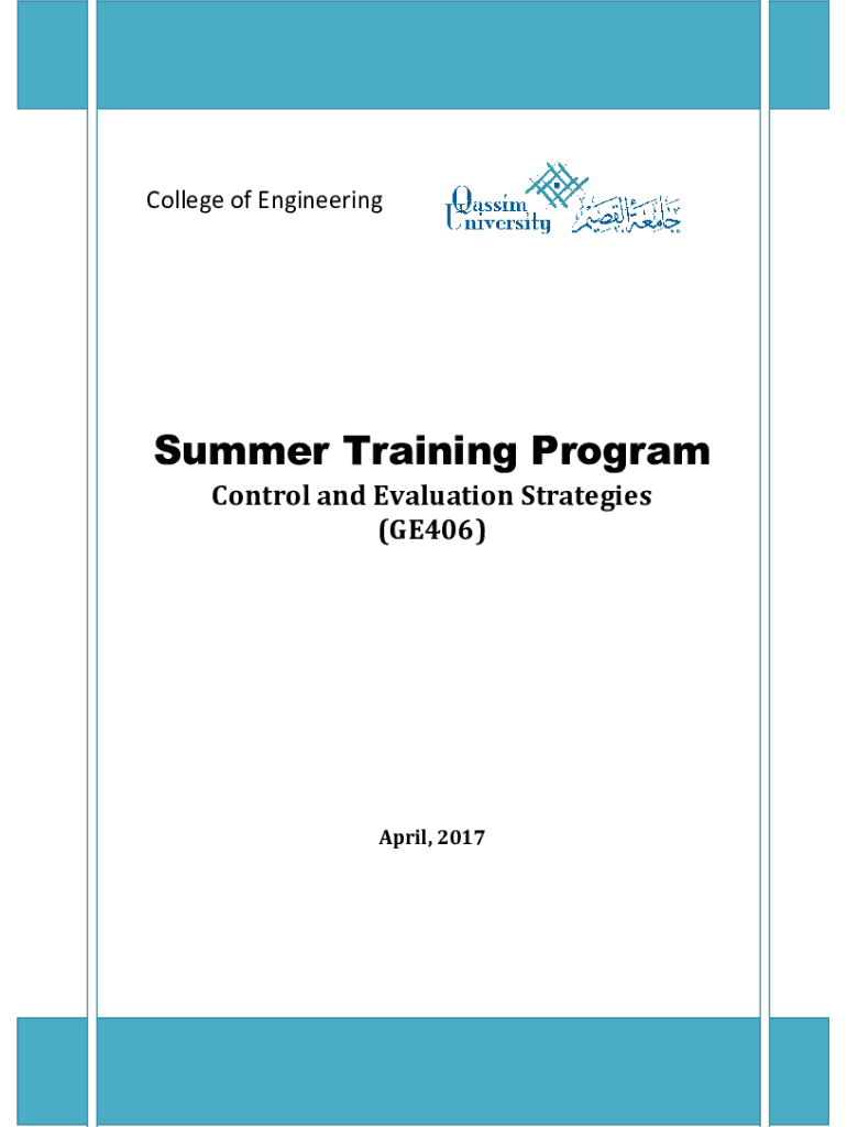 Fillable Online qec qu edu Engineering Co-op Program - College of ...