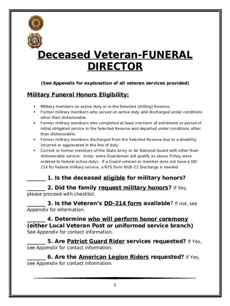 PDF Ulster County Indigent Veteran Burial Expense CLAIM for ... Doc ...
