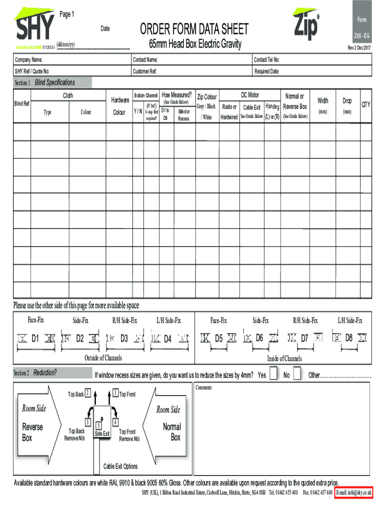 Fillable Online Date Sheet Form 65MG Double Sided Fax Email Print ...