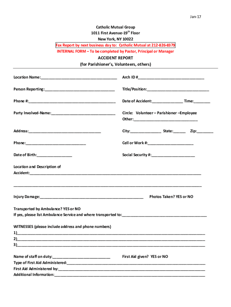 Fillable Online Catholic Mutual GroupNewslettersMeet Our Founding ...