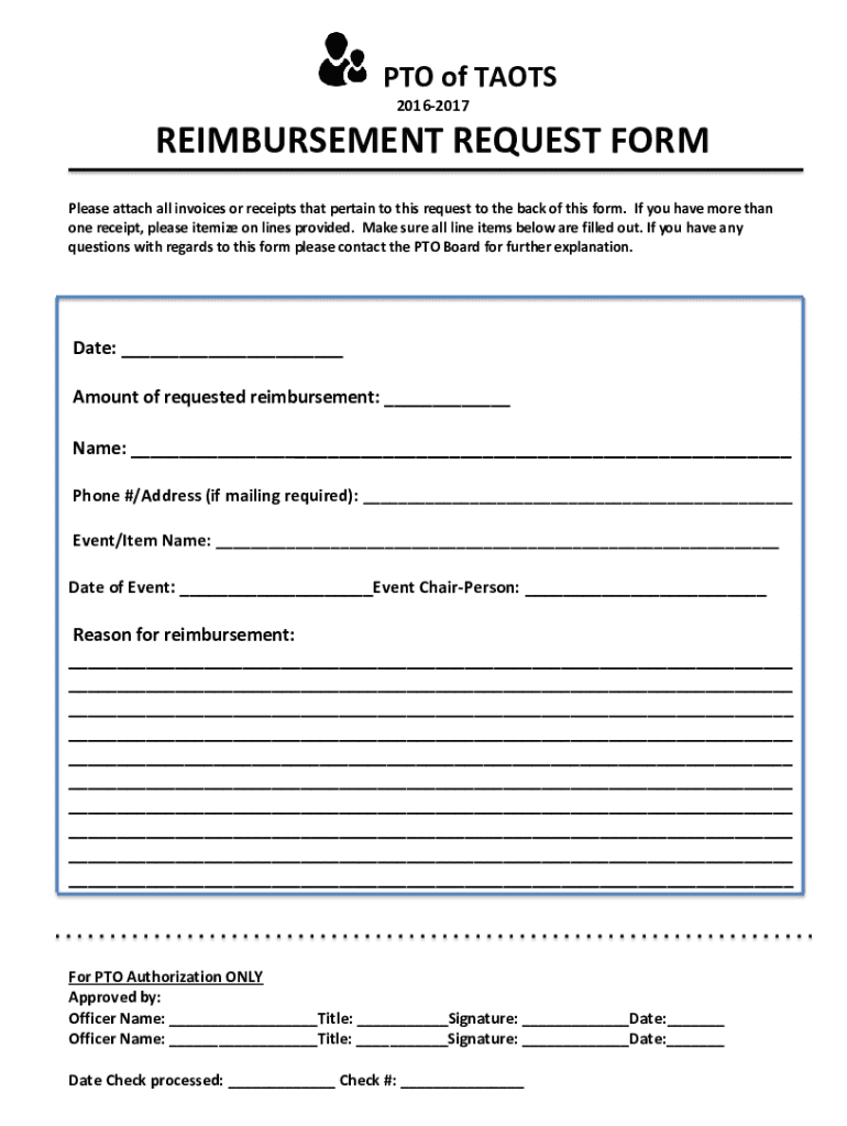 Fillable Online PTO of TAOTS Fax Email Print - pdfFiller