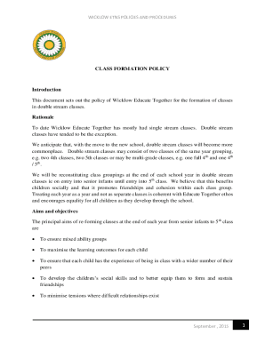 Fillable Online Sample Policies and Procedures Template - TKO Policy ...