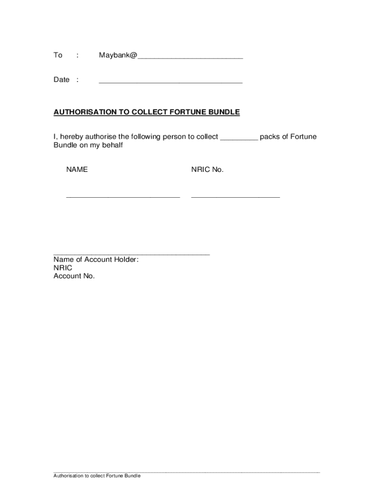 Fillable Online authorization letter for bank withdrawal Fax Email ...