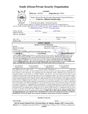 Fillable Online Psira no: 1448292 Fax Email Print - pdfFiller