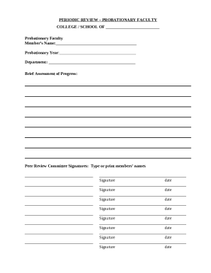 Fill - Free Periodic Review - Periodic ... Doc Template | pdfFiller