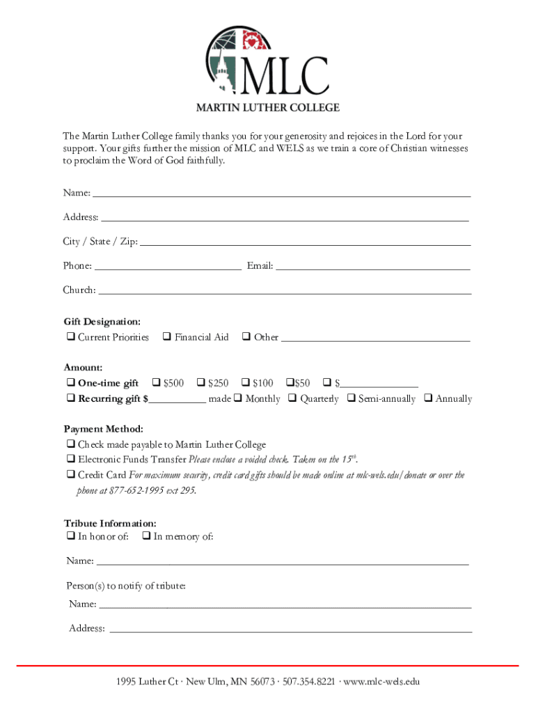 Fillable Online Please enclose a voided check. Taken ... - Martin ...