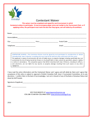 Fillable Online Entry Fee enclosed Official Entry Form Fax Email Print ...