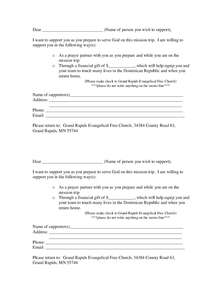 Fillable Online Associate Pastor of Discipleship Steve Wick Together ... - GREFC Fax Email Print ...