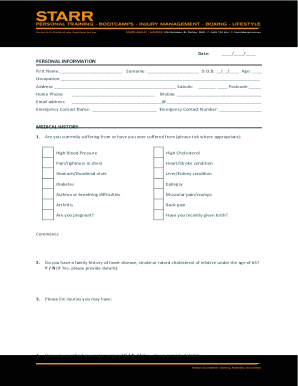 Fillable Online Health-Screening-Form Fax Email Print - pdfFiller